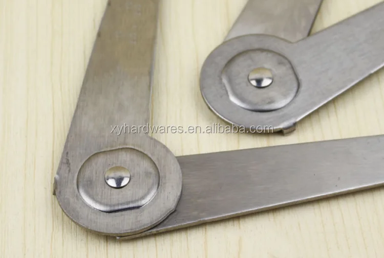 Downward Opening Lid Stay - Support for Cabinet Doors