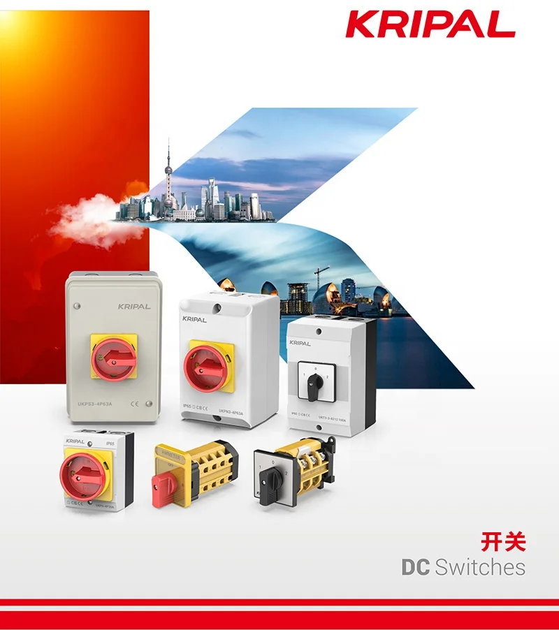 KRIPAL UKT0 Rotary Switch - Reliable 10-20A Electrical Control