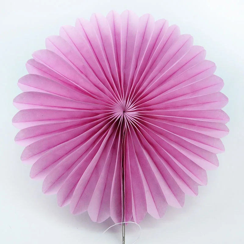 Tissue Paper Fan DIY - Perfect for Wedding & Party Decor