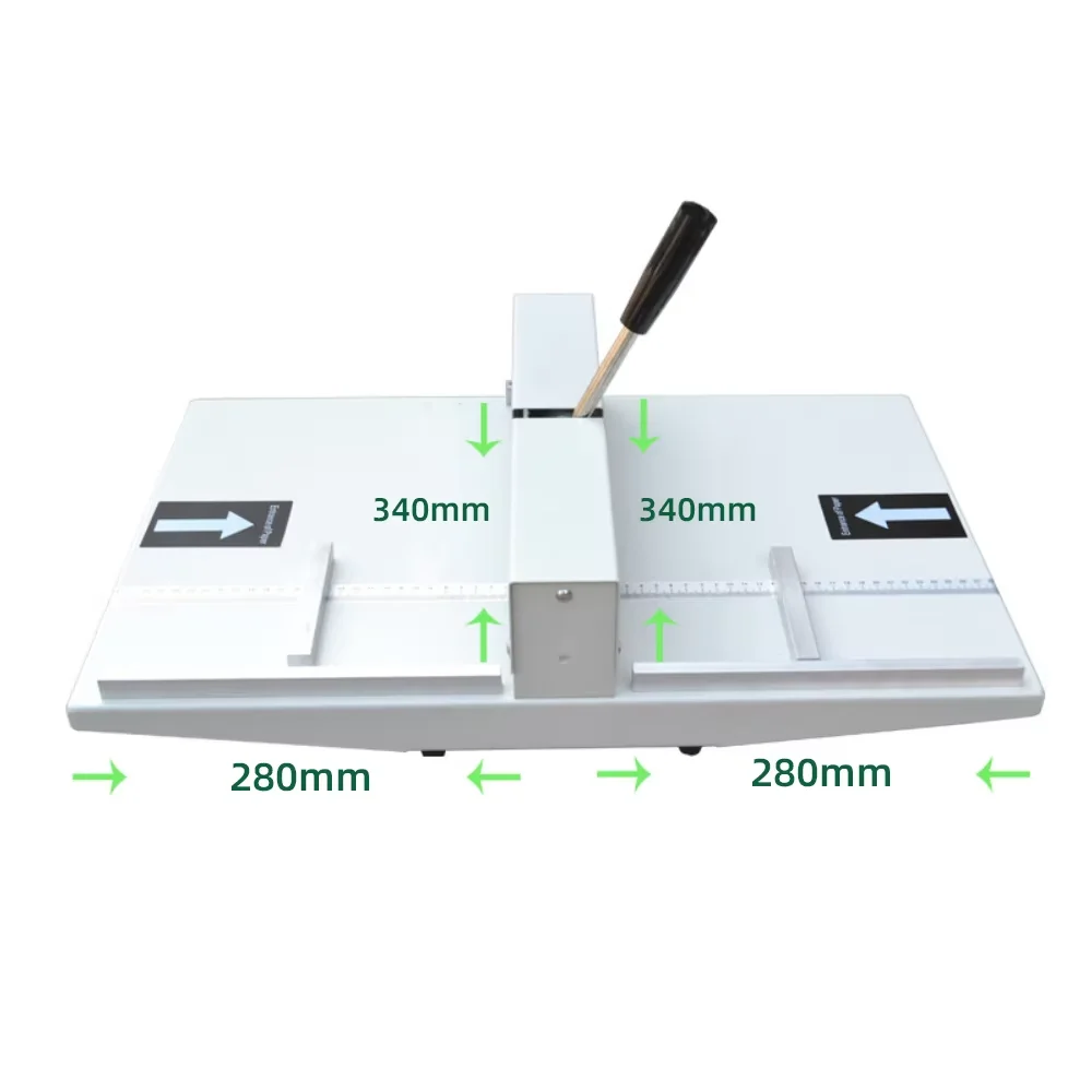 340mm Manual Dotted Line Indentation Machine for Paper Folding