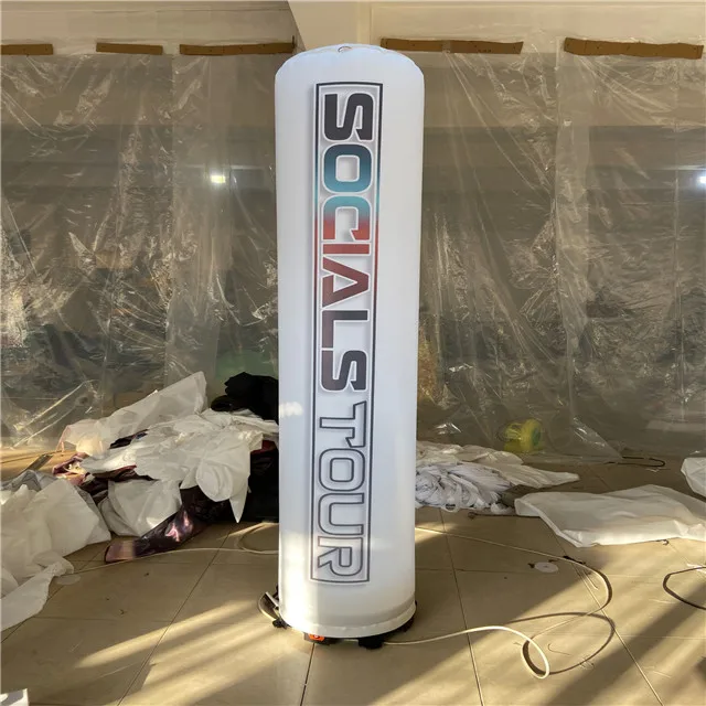 Cheap Factory Price Inflatable Tiki Totem Pole & Seahorse Pillar