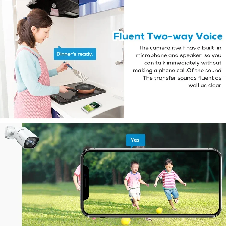 CCTV Camera Kit 4CH Full HD Outdoor Waterproof DVR System