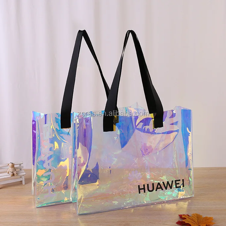 Wholesales Women's Style Transparent PVC Jelly Bag Handbags