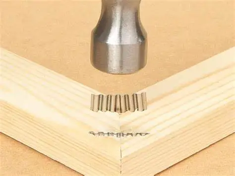 45# Carbon Steel Wood Joints Corrugated Fasteners for Reliable Wood ...