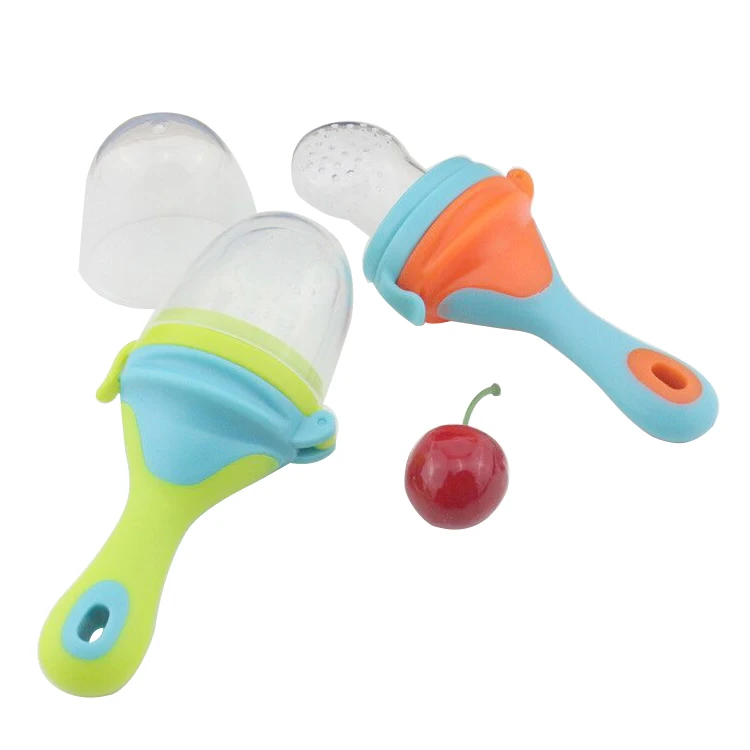 Termichy Lollypop Baby Teething Fruit Pacifier Food Grade Silicone ...