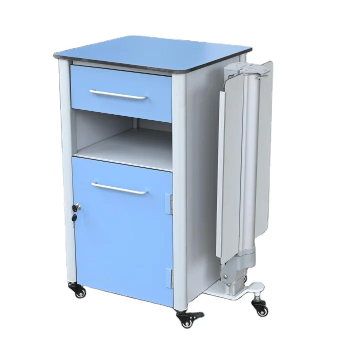 ABS Bedside Cabinet with Lock - Hospital Medical Furniture