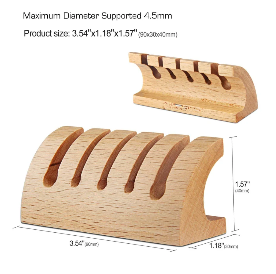 2020 Office Wood New Design Wooden Wire Cable Holder Clip Organizer 5 ...