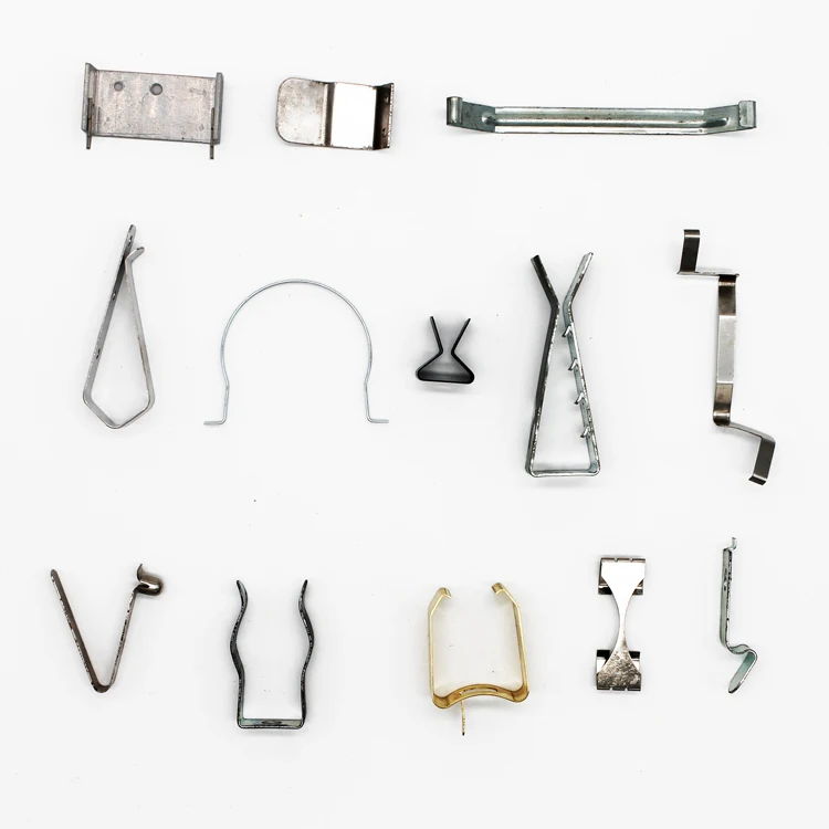 Custom Manufacturer Stainless Steel Small Flat Spring Clips - Buy ...