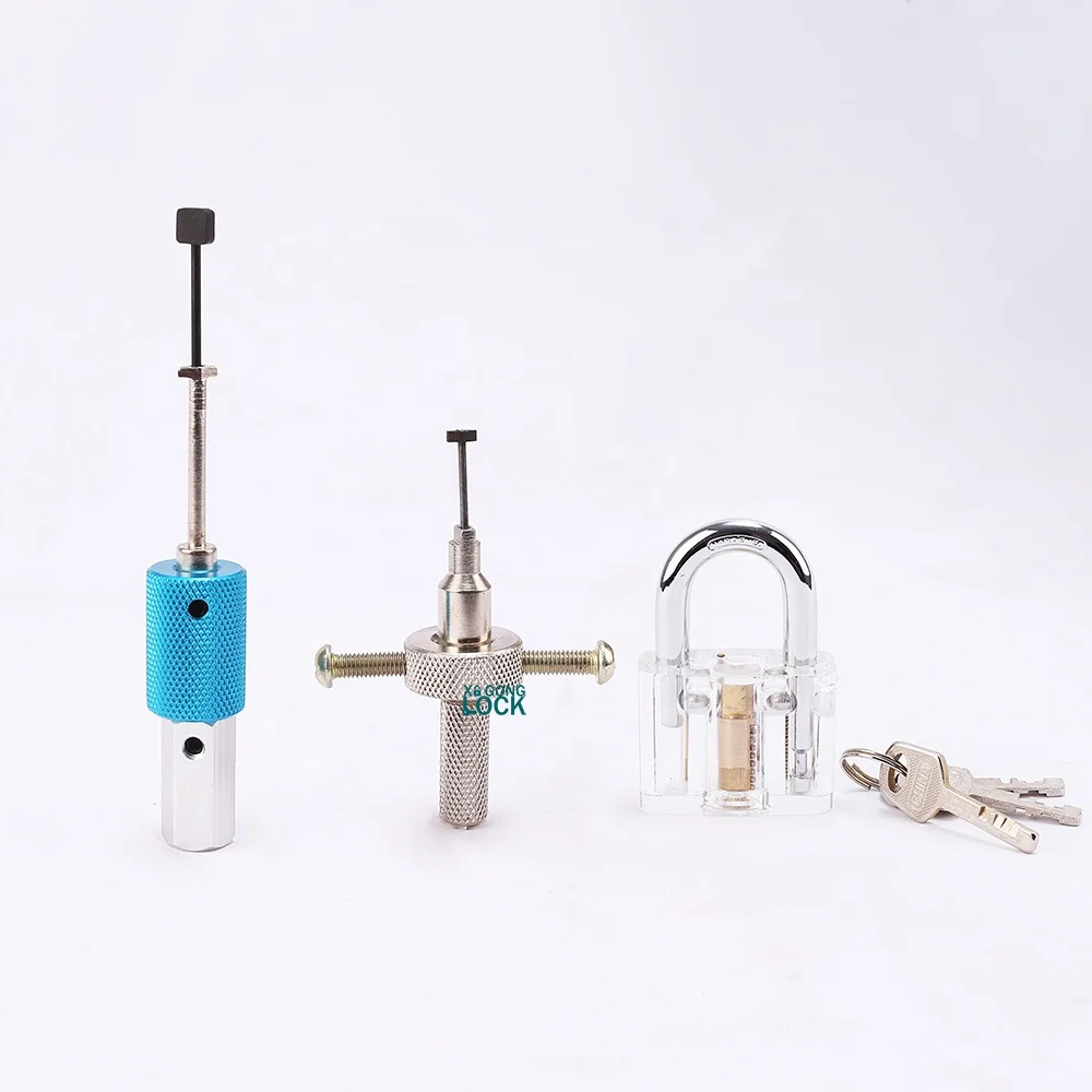 Cross Decoder Foldable Lock Opener Disc Detainer Lock Pick Bump Key ...