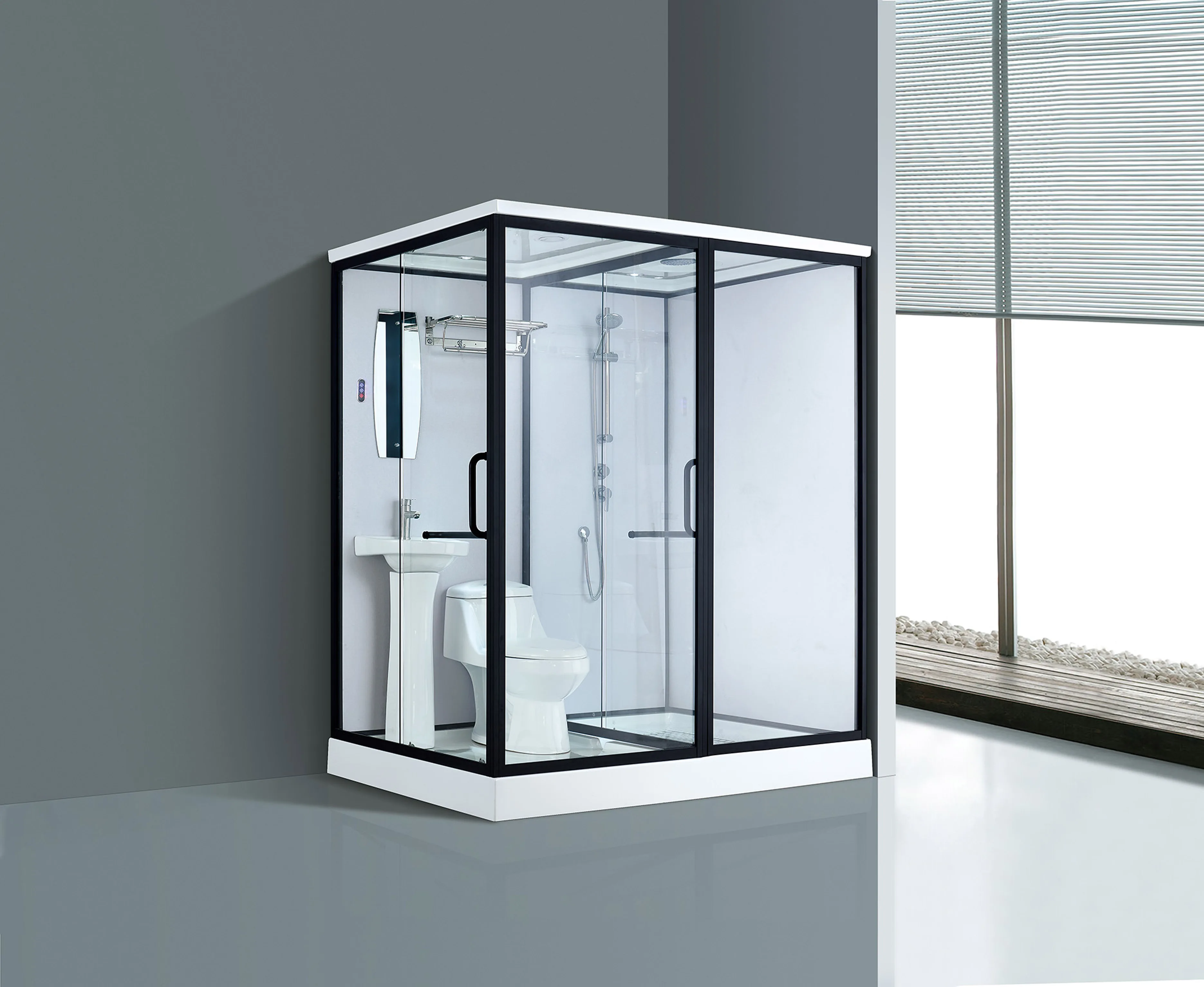 Kmry Bathroom Prefab Shower Room All In One Bathroom Prefab Shower ...