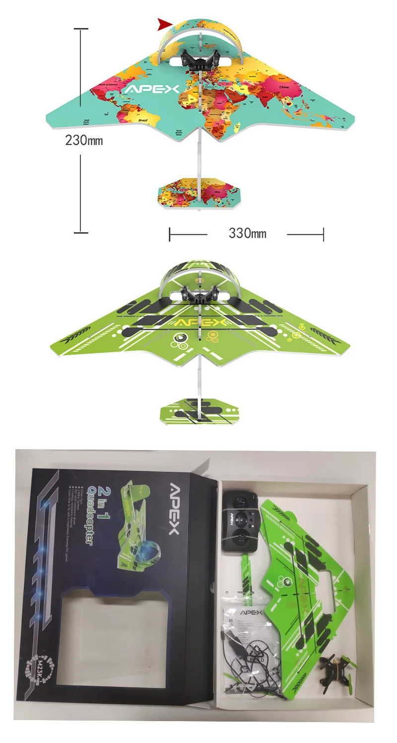 Apex Wholesale Electric Mini Fighter Rtf Kt Remote Control Aircraft 2 ...