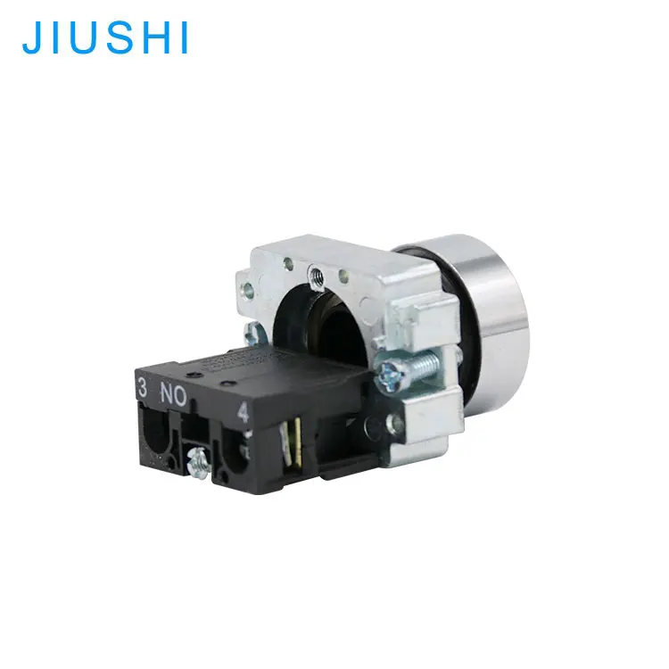 XB2-BA31 Metal Momentary Push Button Switch - 1NO Green 22mm