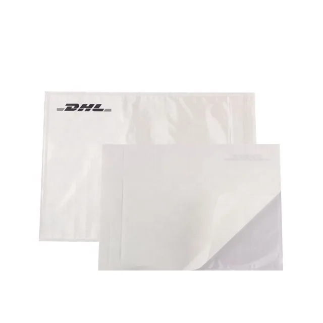 Dhl Clear Plastic Self Adhesive Shipping Label Packing Slip Envelope ...
