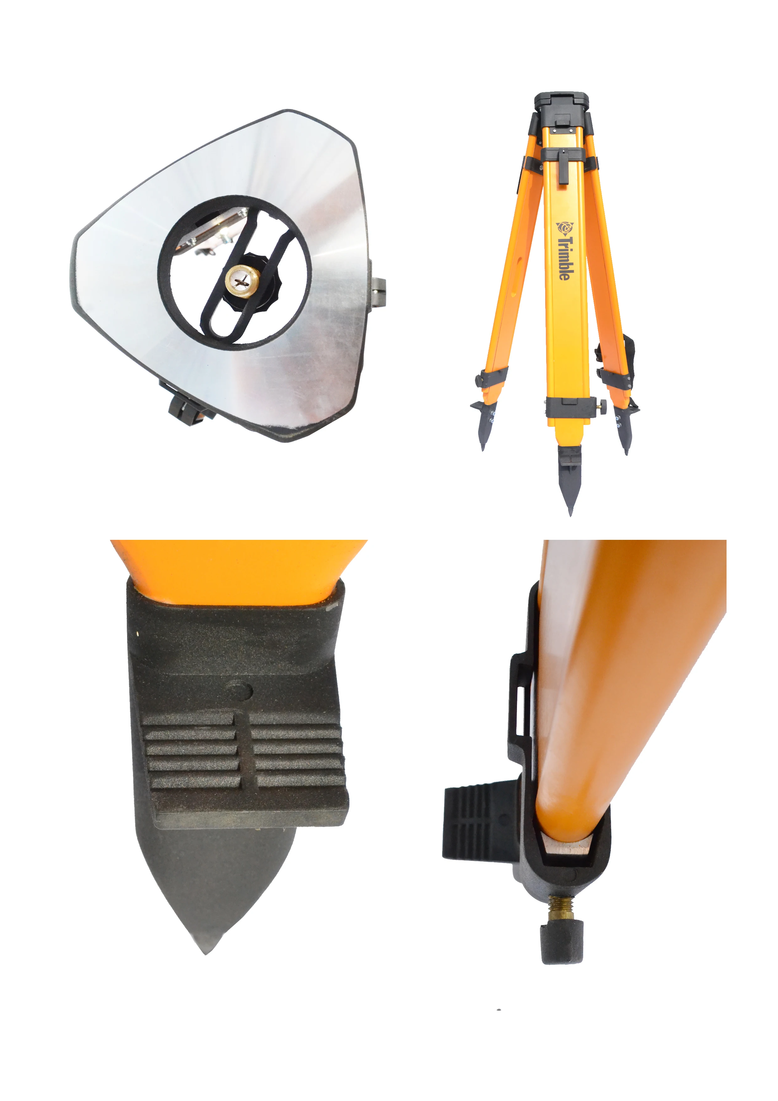 Total Station Theodolite Auto Level Wooden Tripod Aluminum Light Weight ...