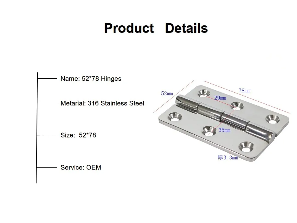 Medium Force Stainless Steel Friction Hinge - Buy Stainless Steel ...