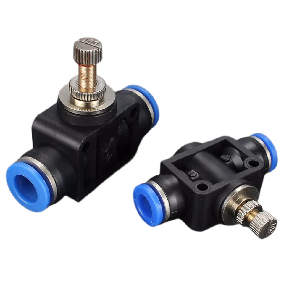Sa Gas Pipe Joint Pipe Throttle Valve Speed Regulating Flow Straight ...