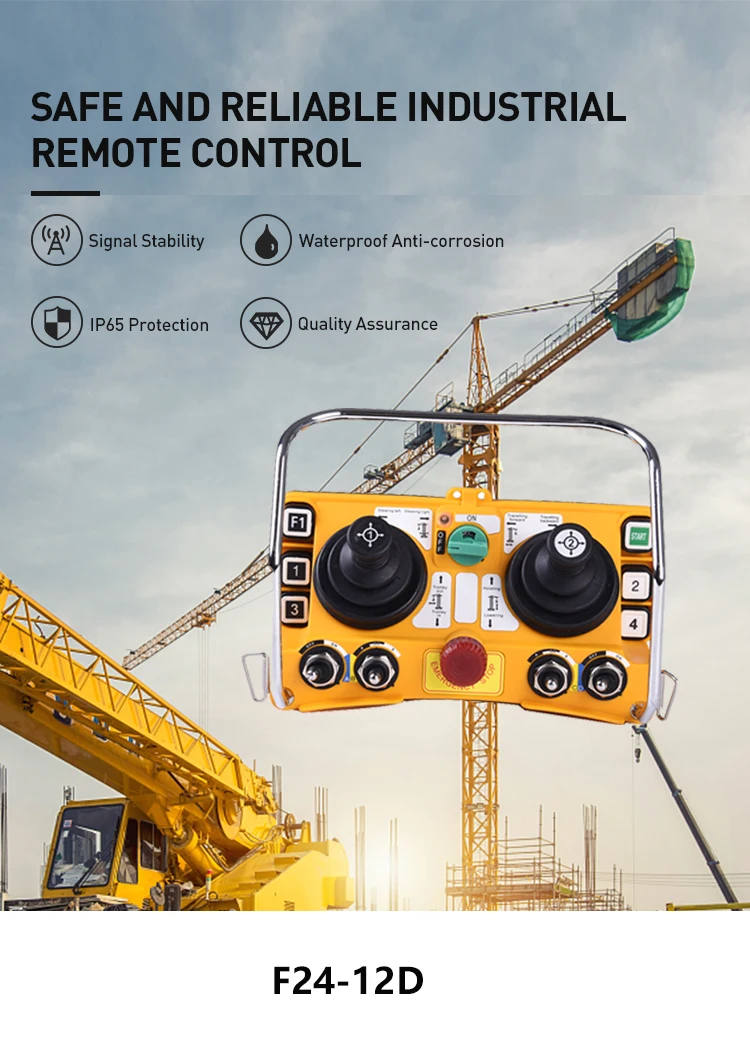 F24-60 Telecrane Industrial Crane with Radio Remote Control