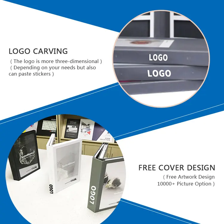 Diode Stone Display Marble Tile Sample Plastic Display Quartz Sample In ...