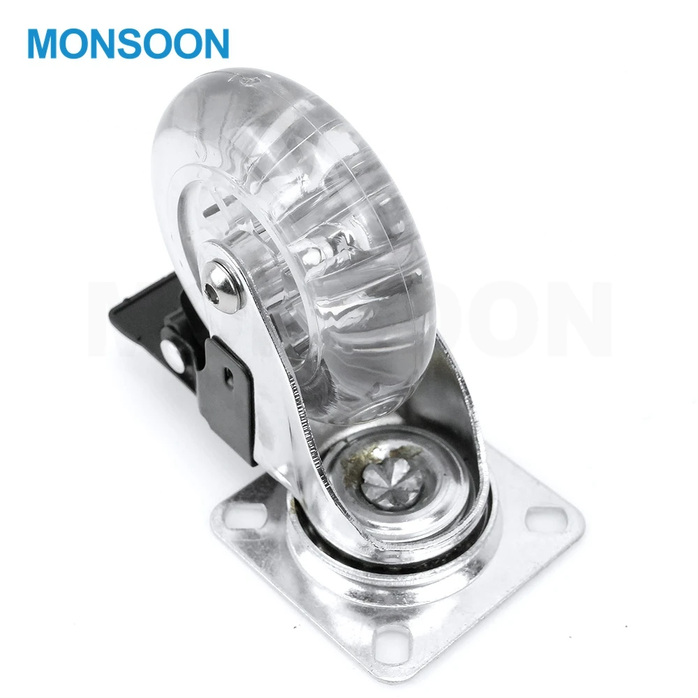 Heavy Duty Furniture Pressure Caster Inner Locking Office Chair Wheels ...