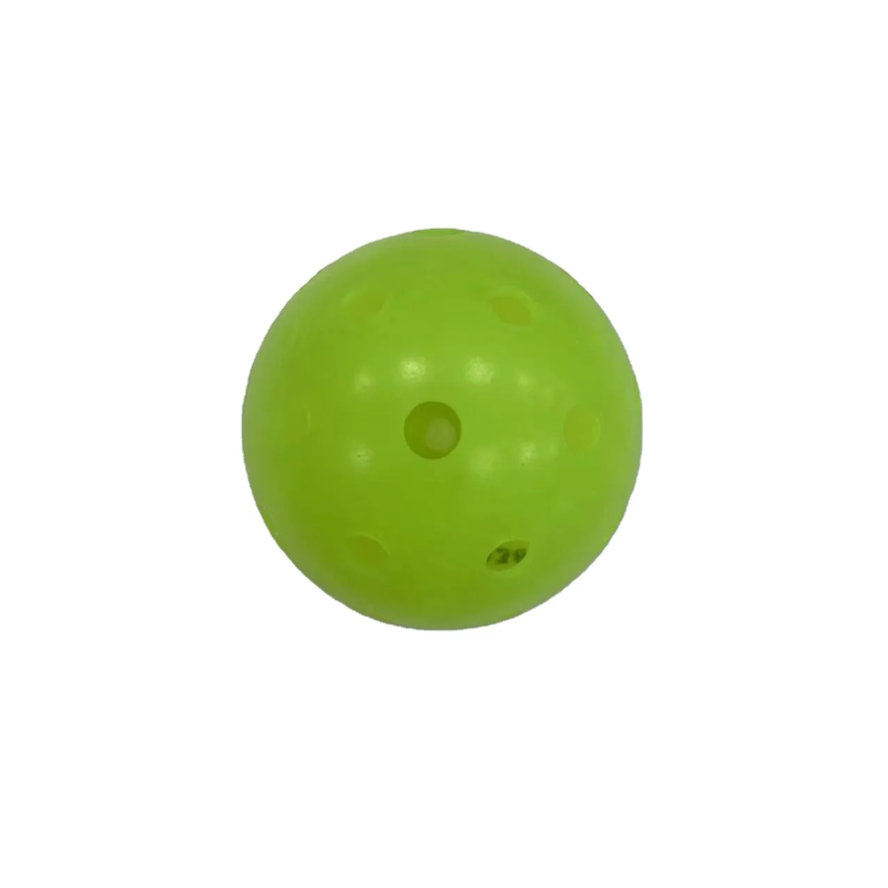 Neon Green Pickleball Balls High Bounce Hardness & Durability 38 Holes ...