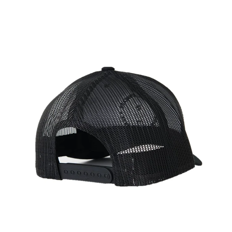 Custom 6-Panel Embroidery Mesh Trucker Cap - Polyester