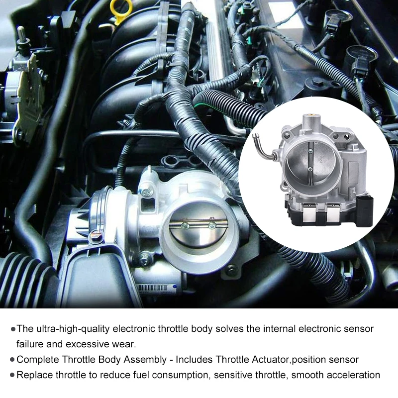 07K133062A Electronic Throttle Body for VW Jetta & Passat