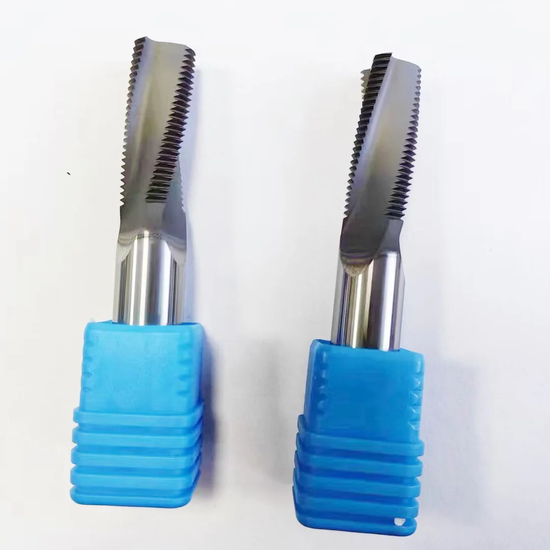 Diamond Coated Thread Milling Cutter For Machining Graphite Internal ...