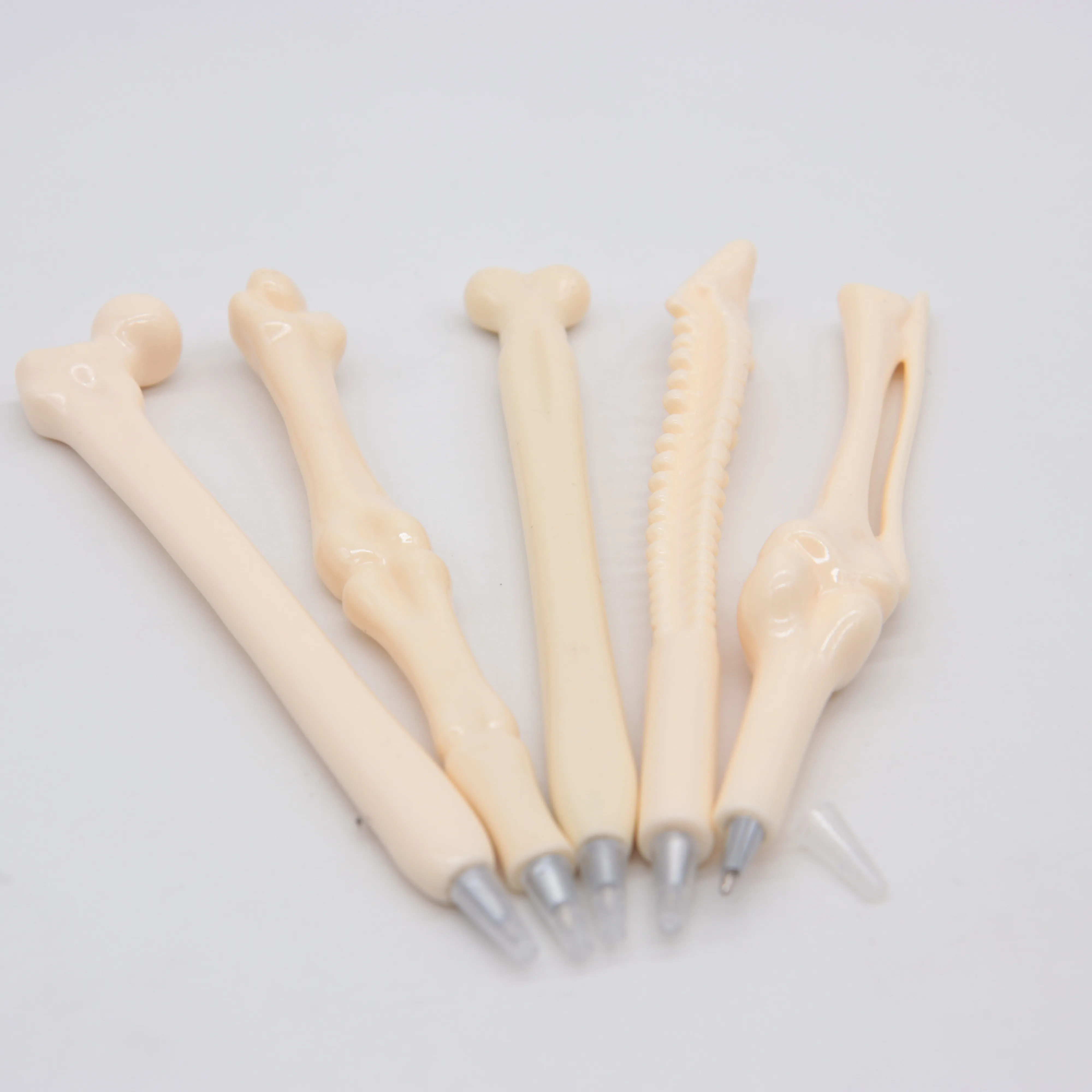 Novelty Plastic Pen Creative Design Bone Shape Ballpoint Bone Pen For ...