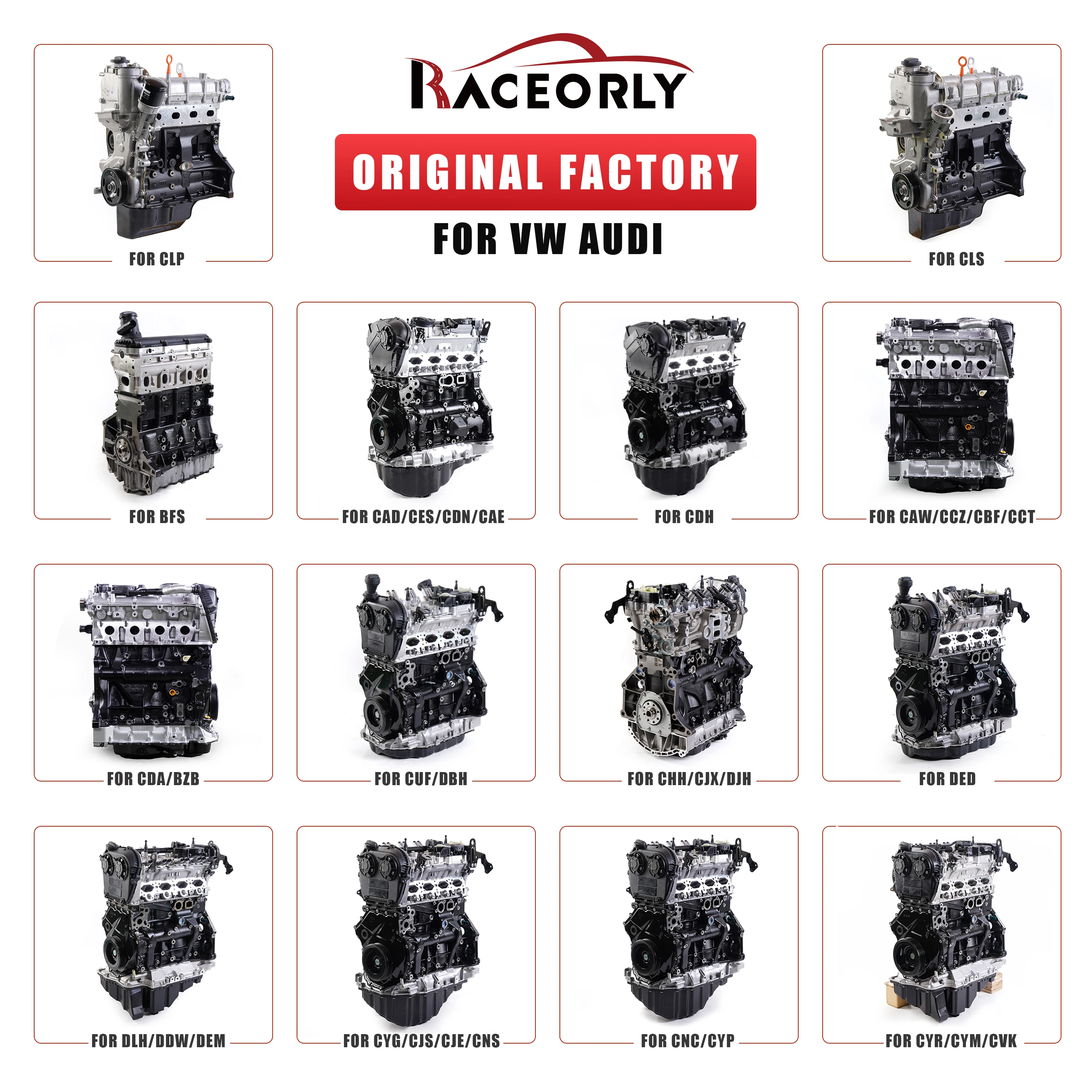 Auto Engines Original Quality Gen3 Engine Assembly 06k100860px For Audi A3 Cuf 1.8t Kodiaq ...