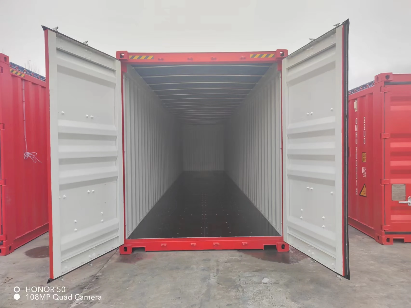 New 40-Foot Open Top Container - High Capacity & Customizable
