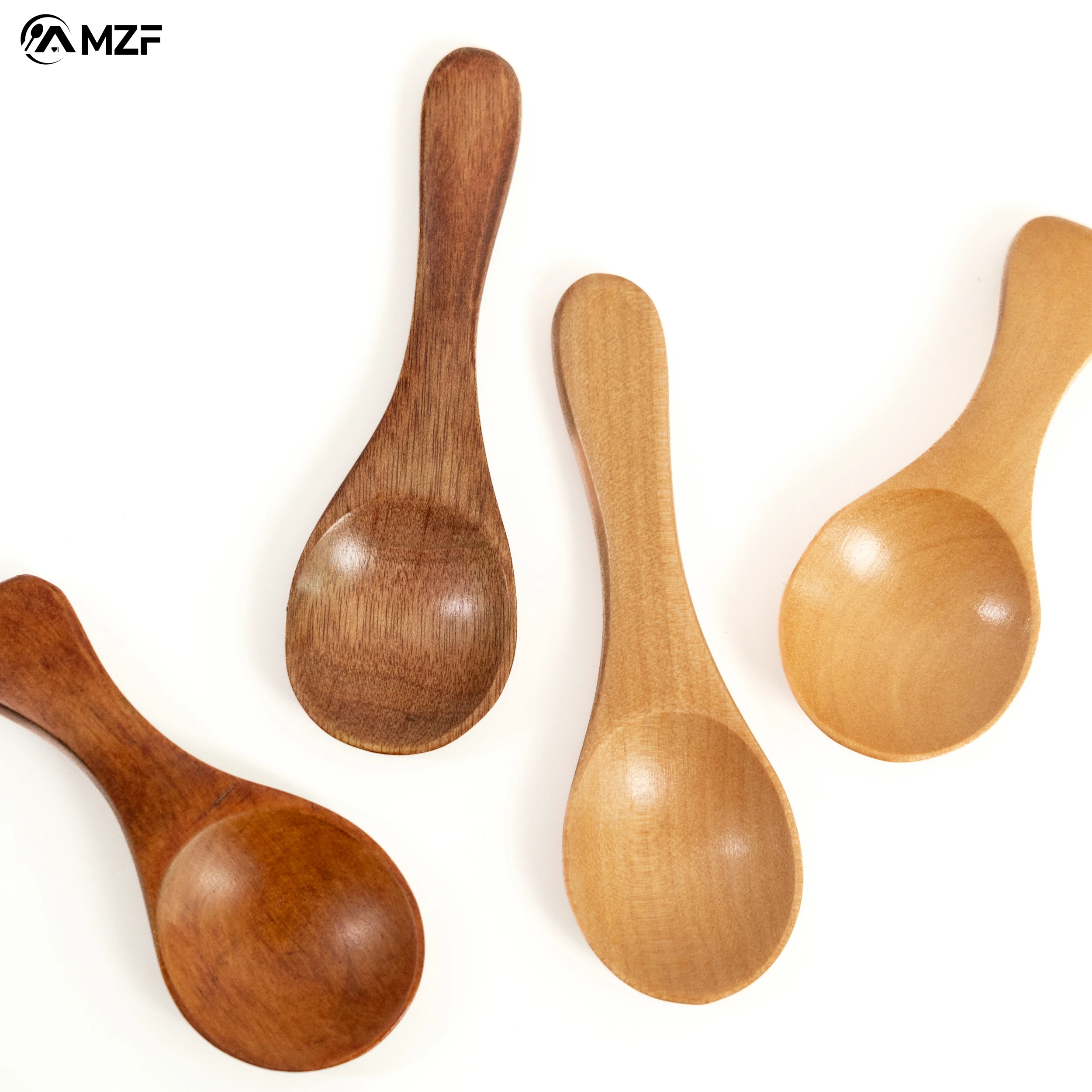 Wholesale Bulk Cheap Small Tea Mini Solid Handmade Soup Acacia Wooden ...