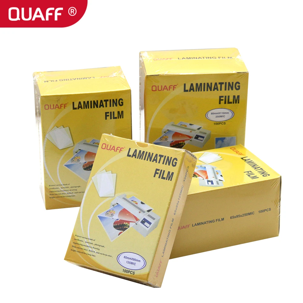 QUAFF PET Laminating Film 60-250 Mic Transparent for Lamination - OEM