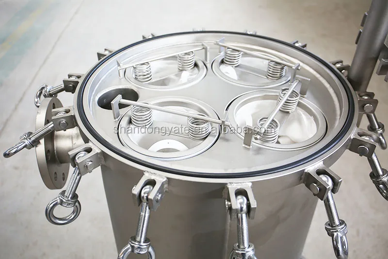 Stainless Steel SUS304 Multi Bag Filter Baskets for Liquid Filtration