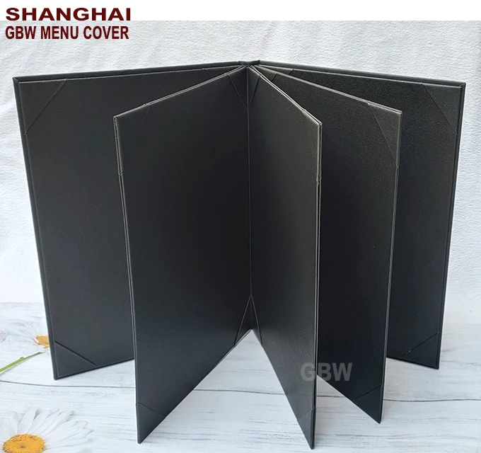 Suede Menu Covers - Elegant Protection for Restaurant Menus