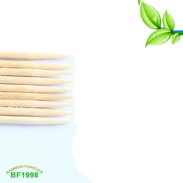 1.8mm Bamboo Toothpicks Individual Cello Wrap Individually Wrapped ...