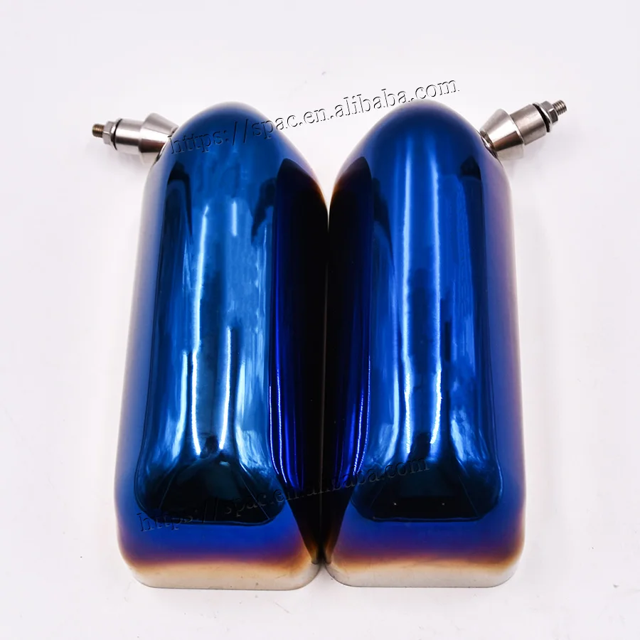 Universal JDM Rearview F1 Racing Car Side Burnt Mirror Craft