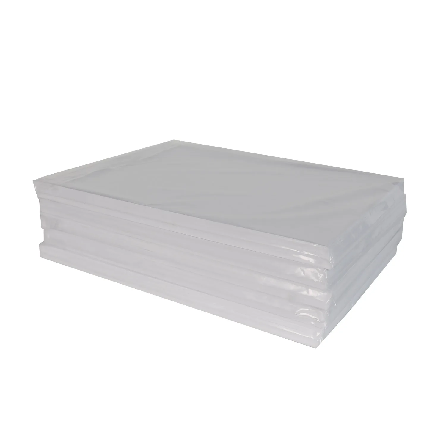 A4 Size Laser Printable Glossy White Plastic Sheet A4 Pvc Card For ...