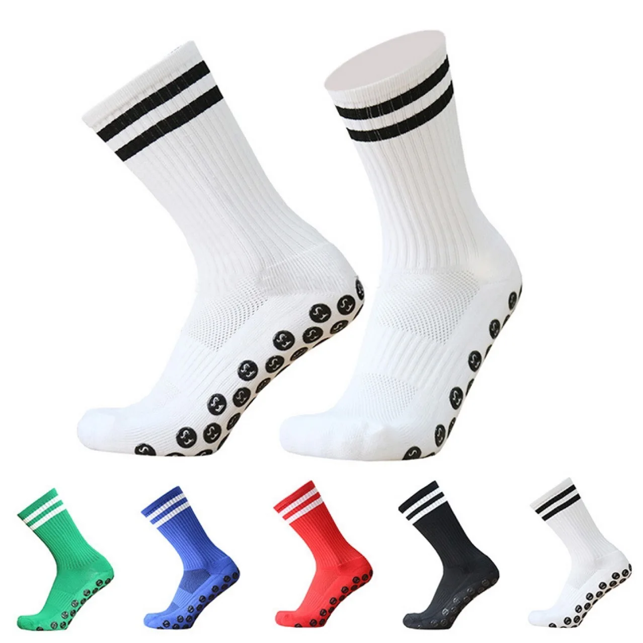 Anti Slip Men Compression Football Socks Custom OEM Unisex Soccer Sport ...