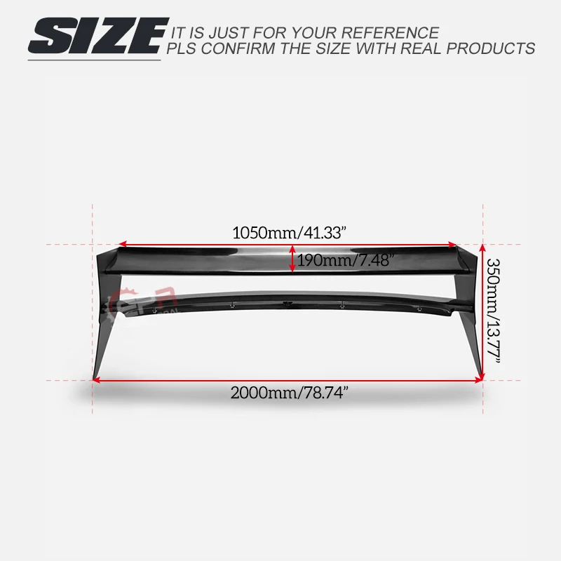 For Mini Cooper S R56 M7 Style Fiber Glass Unpainted Car Rear Roof ...