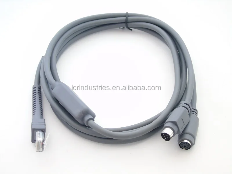 CBA-U10-S15ZAR Barcode Scanner USB Cable 15ft for Zebra Symbol