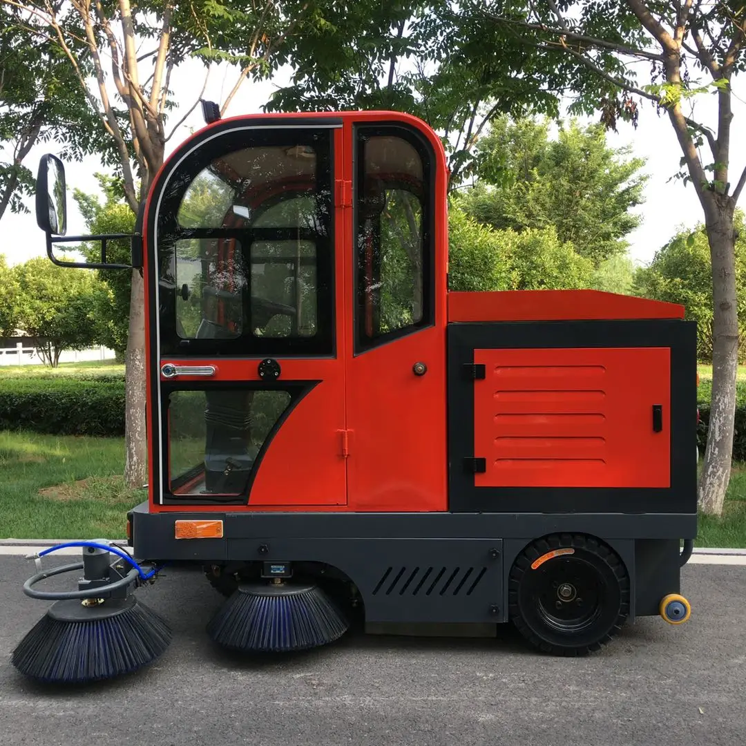Electric Sweeper Enclosed Sweeper Commercial Factory Workshop Road ...