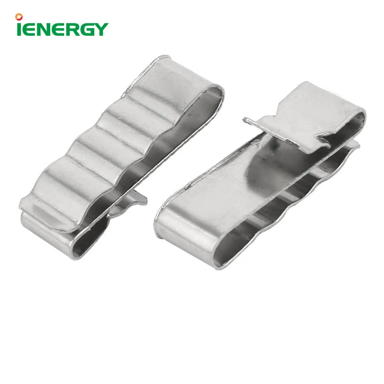 Sus304 Module Frame Clip 4x4mmsq Solar Cable Clips Pv Wire Clamp Solar ...