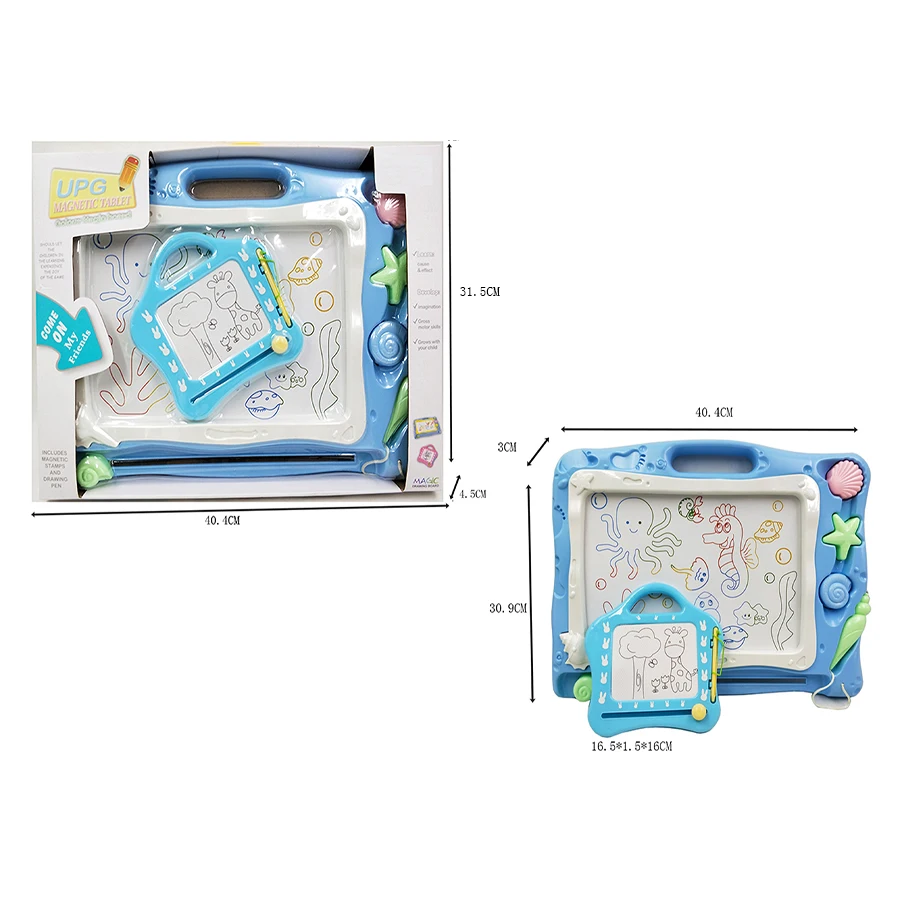 Educational Kids Plastic Magic Writing Toy Erasable Magnetic Drawing ...