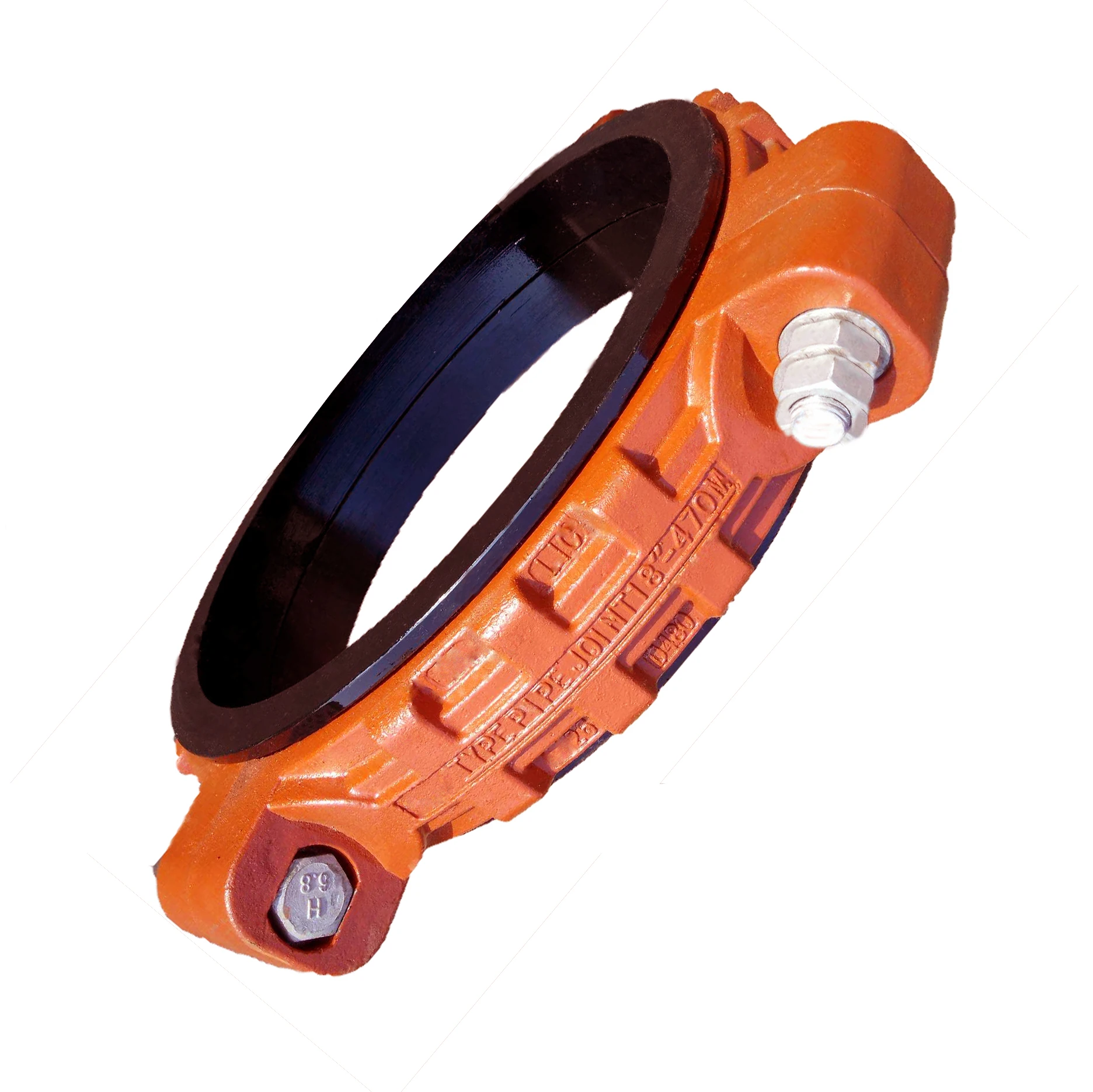 Flexible Pipe Clamp Coupling Dn550 D-ld2000 | Odm Customizable Pipe ...
