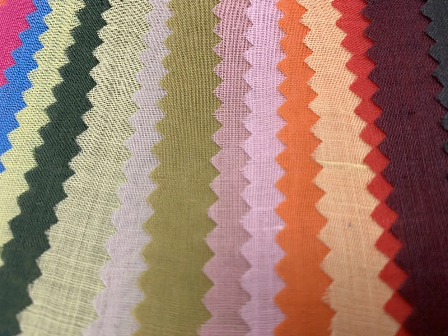 #259 64gsm Light Weight Colorful Solid Color Plain Dyed 100% Pure Ramie ...