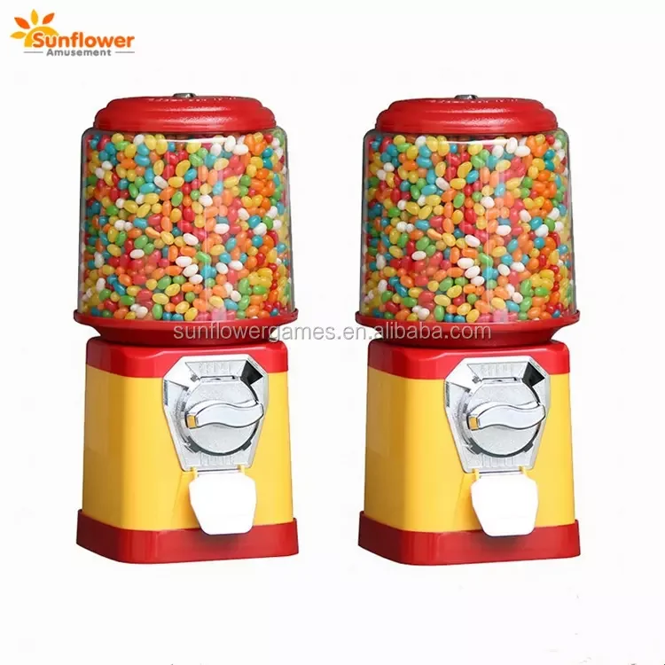 Shopping Mall Coin Operated Gumball Vending Machine Cotton Candy ...