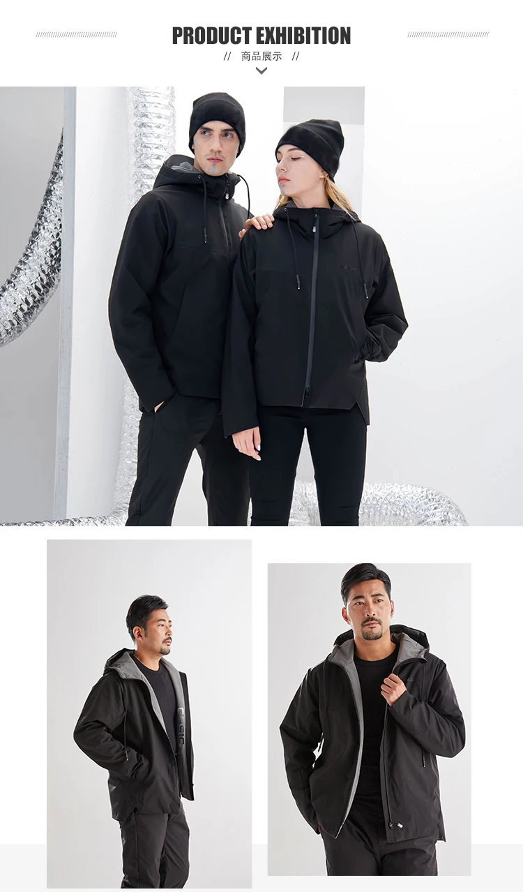 Aerogel Thermal Clothing Jacket Thin Cotton Men's Coat - Buy Aerogel ...