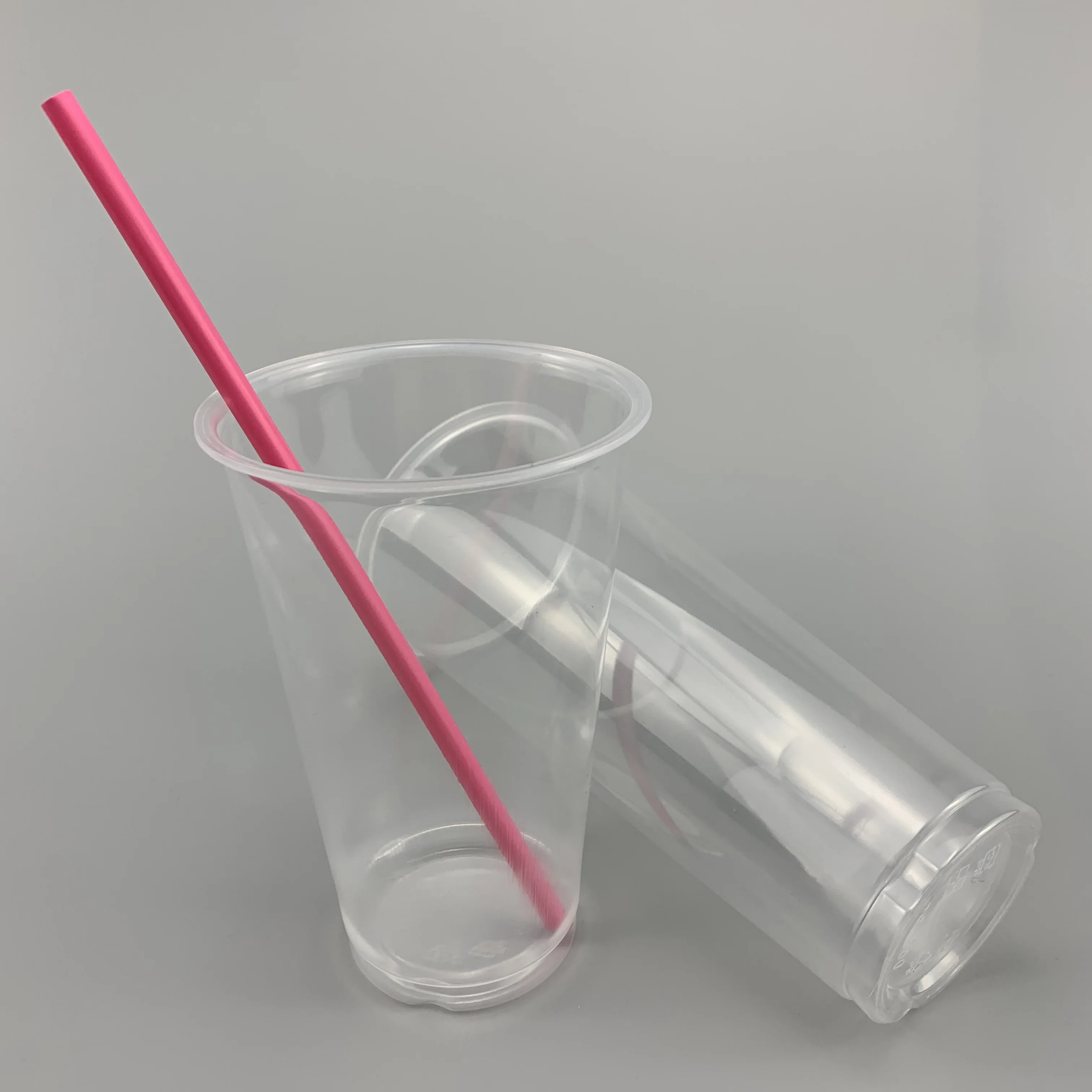 Custom Printed Plastic Disposable Coffee Cups With Lid - Buy Plastic ...