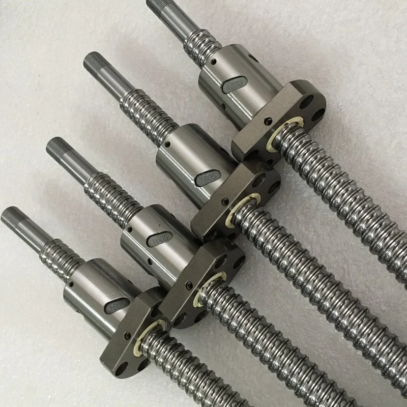Precision C7 Linear Motion Flange Ball Screw Shaft for Machine Tool