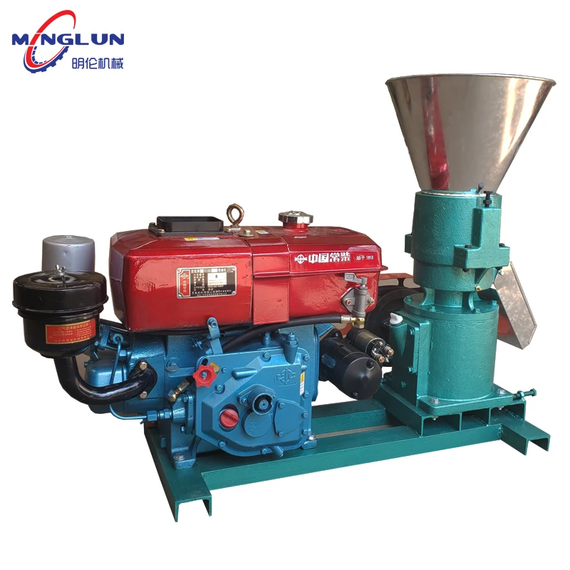 Diesel Engine Feed Pellet Making Machine Price For Sale - Buy Diesel ...